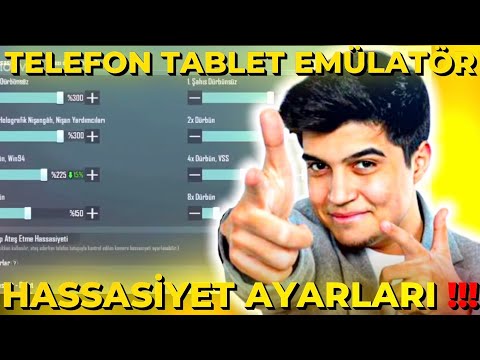 DOCH’UN TELEFON, TABLET VE EMÜLATÖR HASSASİYET AYARLARI !!! EN GÜNCEL HASSASİYET AYARLARI !!!