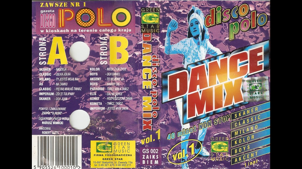 VA - Disco Polo Dance Mix vol. 1 (Full składanka 1996) - YouTube