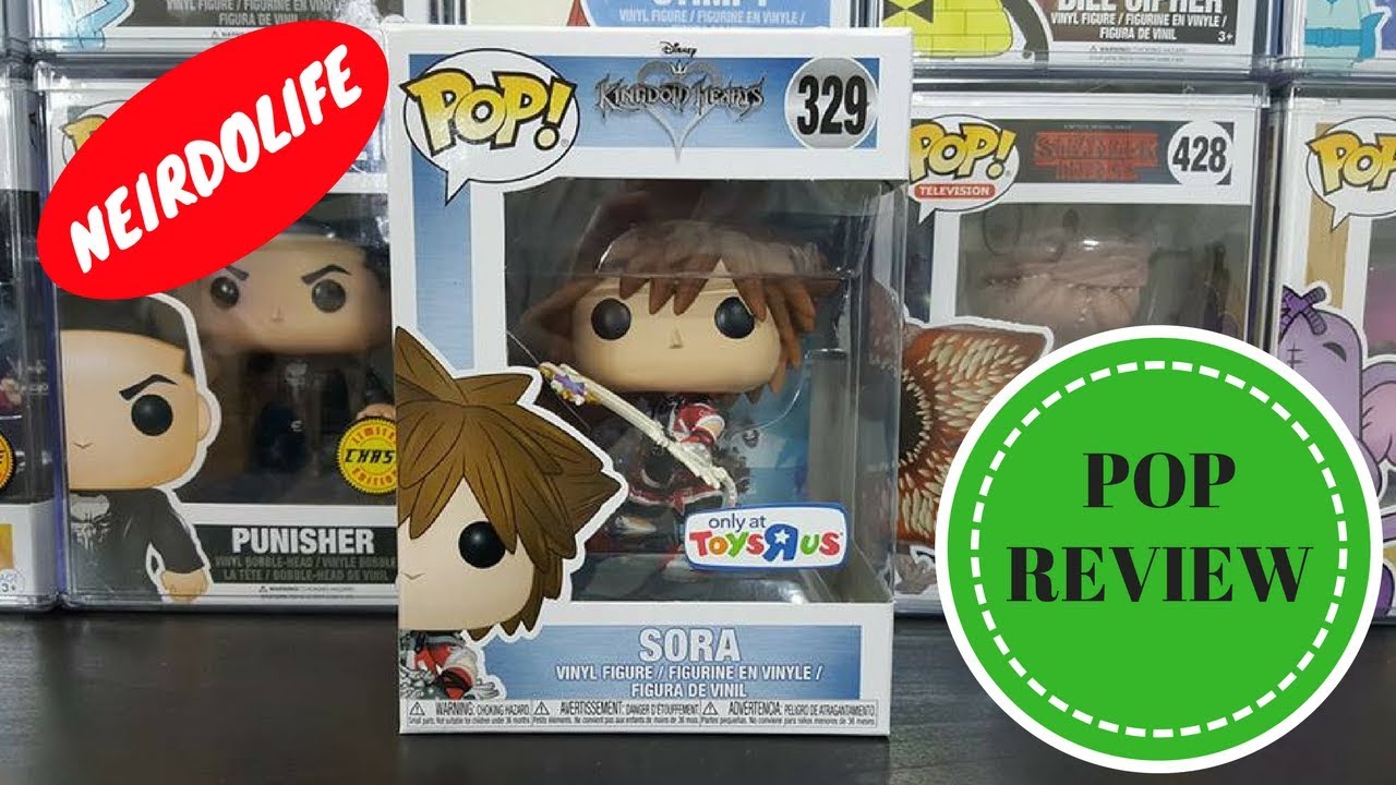 KINGDOM HEARTS SORA BRAVE FORM TOYSRUS EXCLUSIVE funko pop unboxing ...