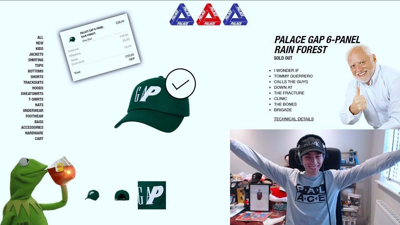 Gap Week - Palace Spring 2024 Week 8 Live Cop - YouTube