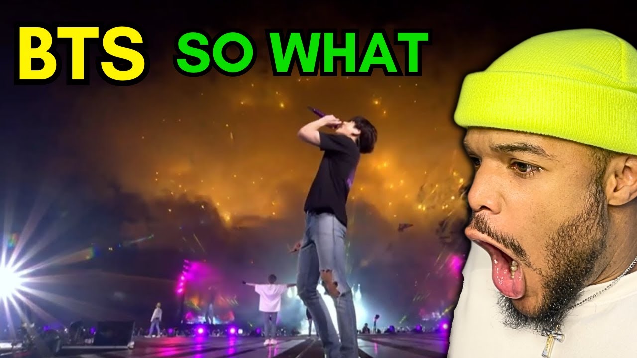 A HYPE BTS SONG? BTS So What Live - YouTube