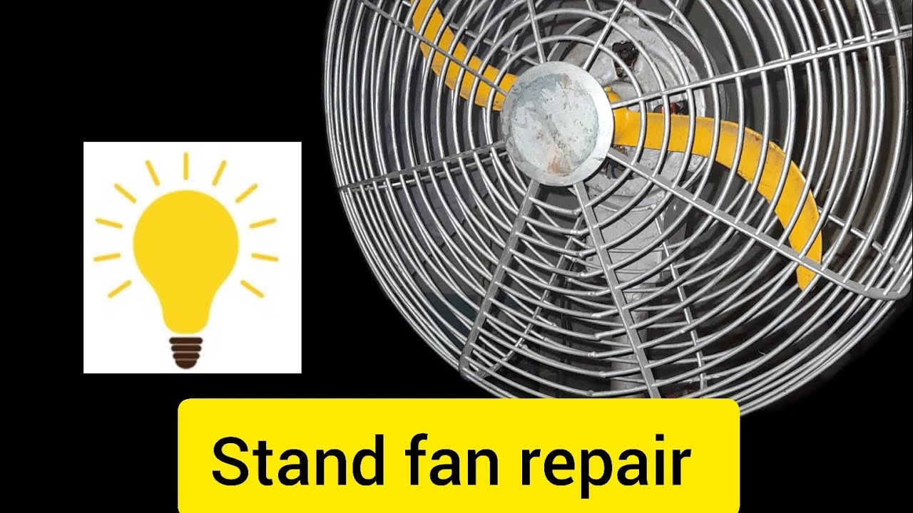 How to repair a stand fan repair #part2 - YouTube
