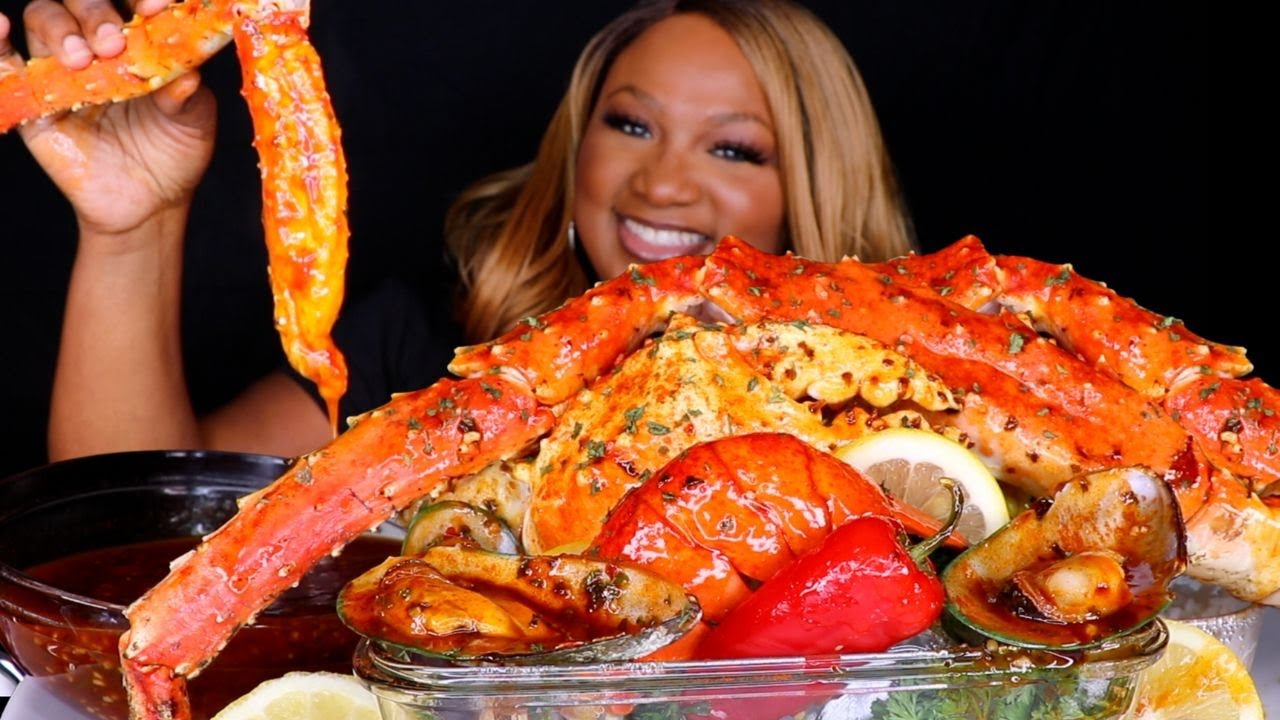 KING CRAB LEGS + LOBSTER TAILS + GREEN LIP MUSSELS , SEAFOOD BOIL ...
