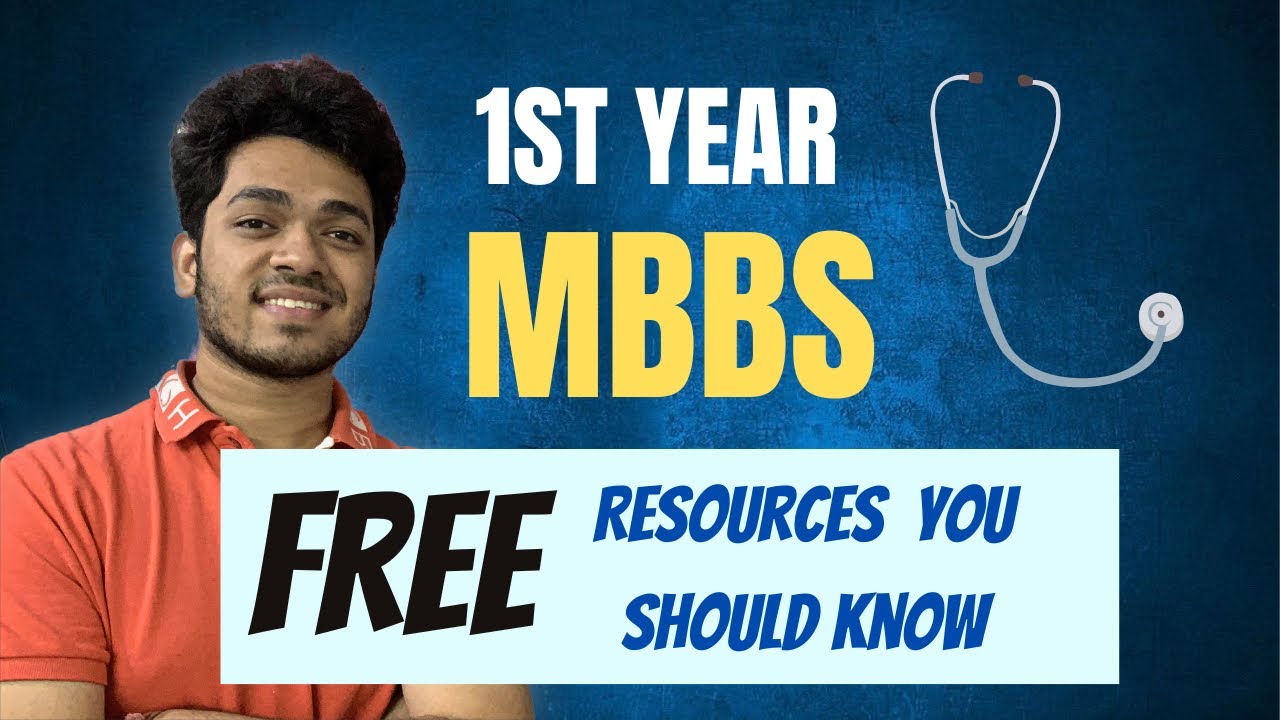 Study from these to ace MBBS 1st year | MBBS 1st year guide - YouTube