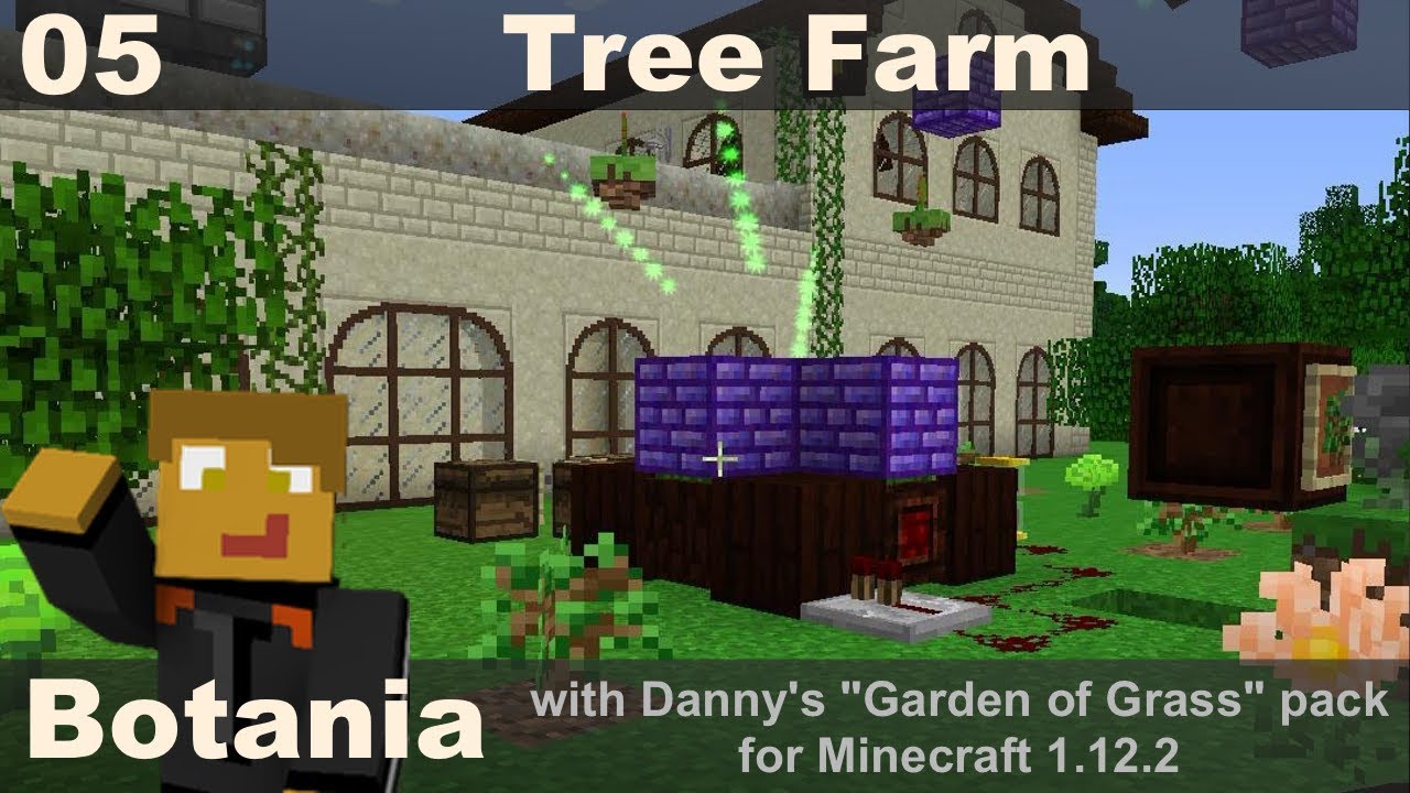 Botania E05 - Tree Farm (Botania Only) - YouTube