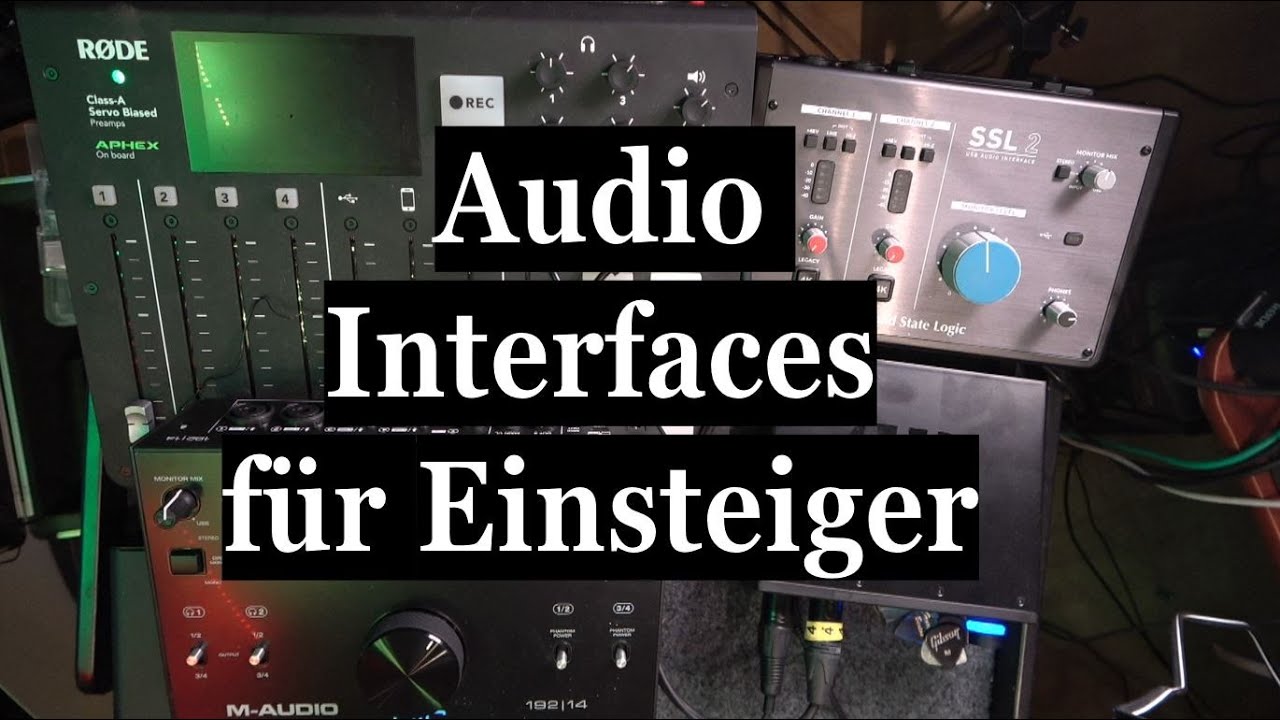 AshCreekStudios: Audio Interfaces für Einsteiger | Was ist ein Audio ...