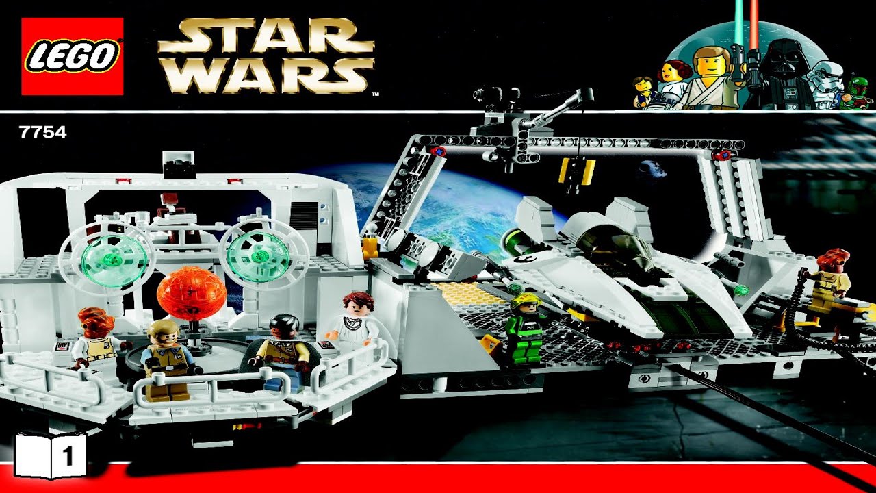 LEGO instructions - Star Wars - 7754 - Home One Mon Calamari Star ...