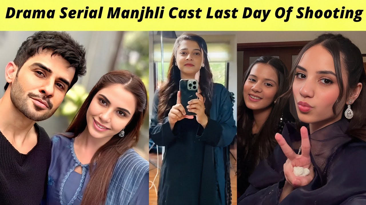 Manjhli BTS | Fahad Sheikh Khadija Saleem | Manjhli Episode 43 Hum TV ...