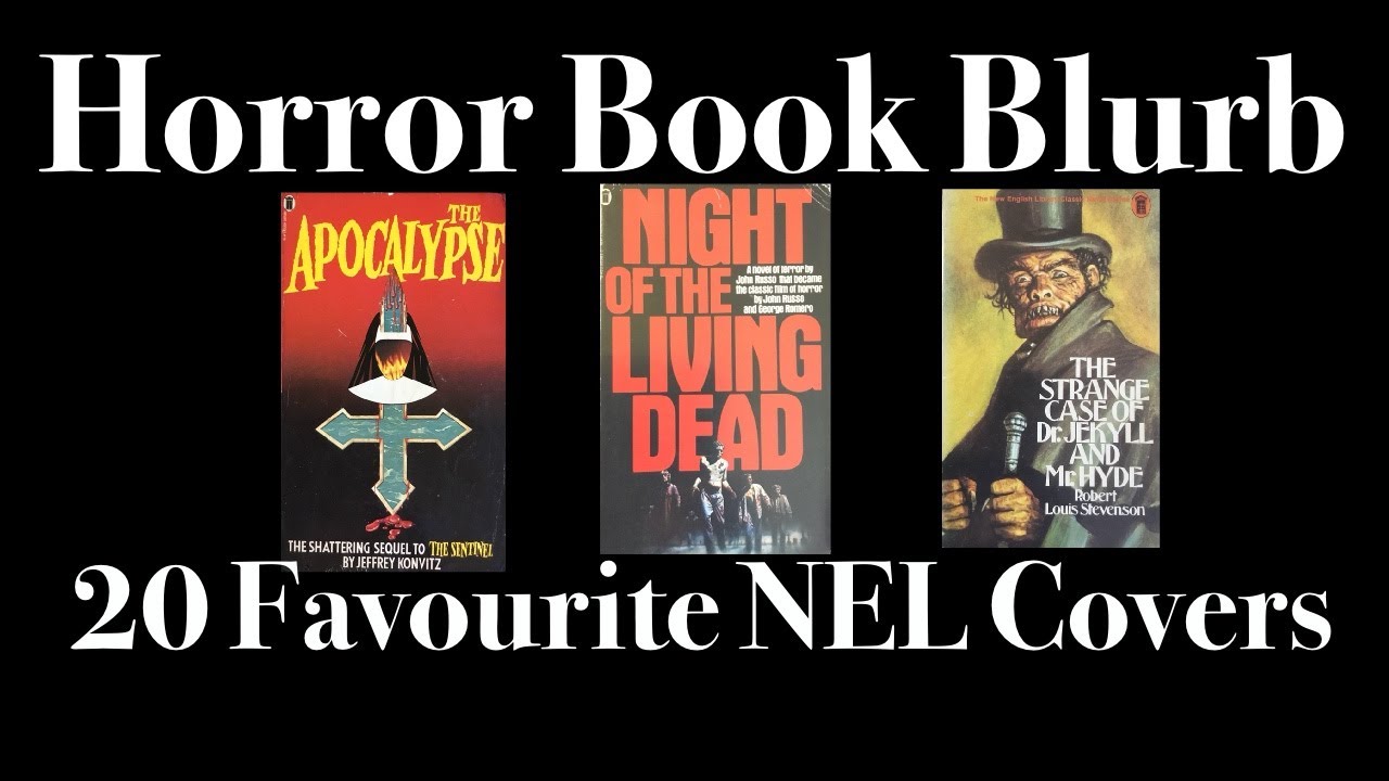 Top 20 New English Library Covers - Horror Book Blurb - YouTube