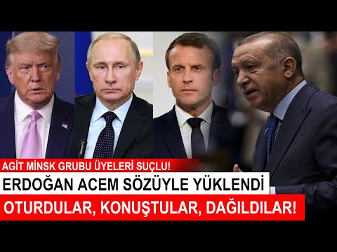 Cumhurbaşkanı Erdoğan'dan Minsk Grubu'na Karabağ Tepkisi!