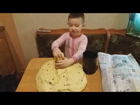 Пасха руками ребенка