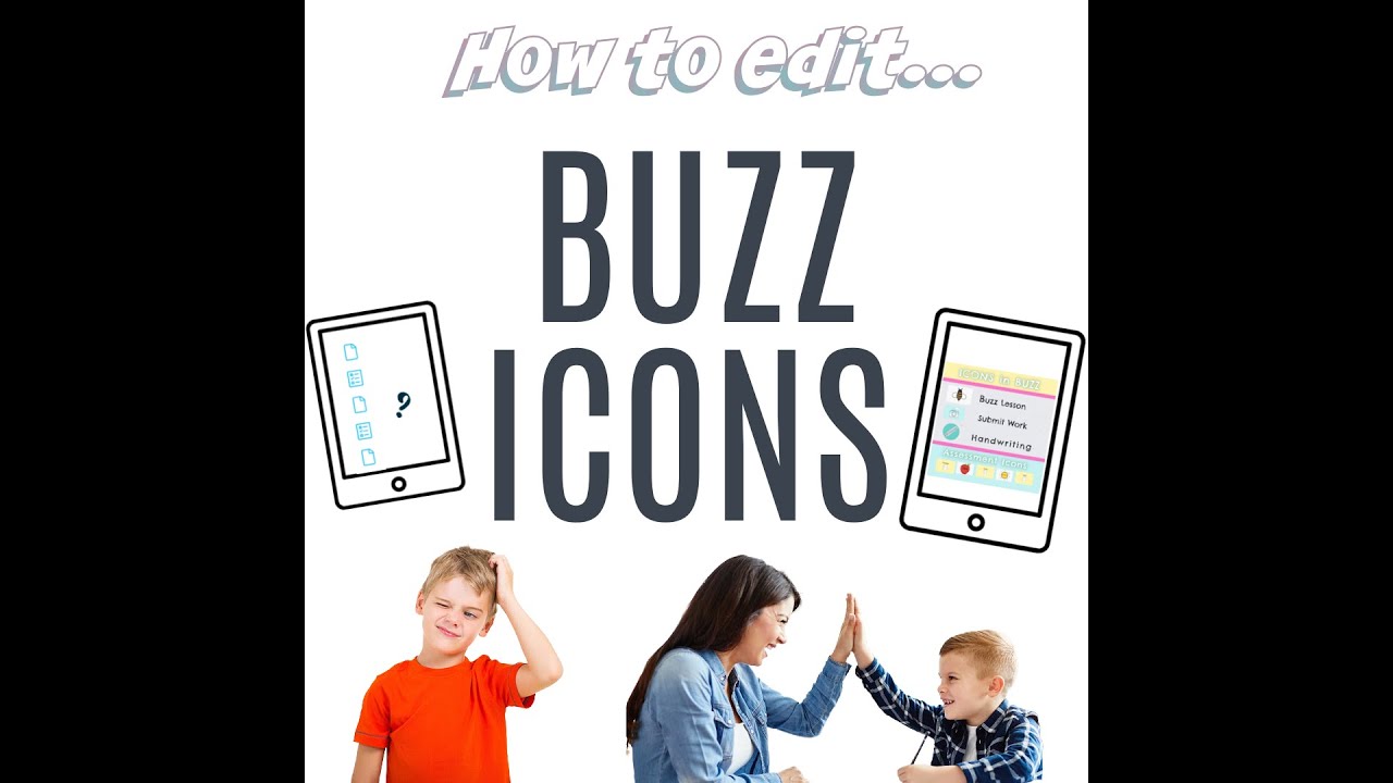 Buzz Icons - How do I edit the icons? - YouTube