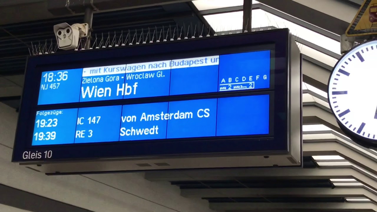Nightjet 457 Berlin - Wien - YouTube