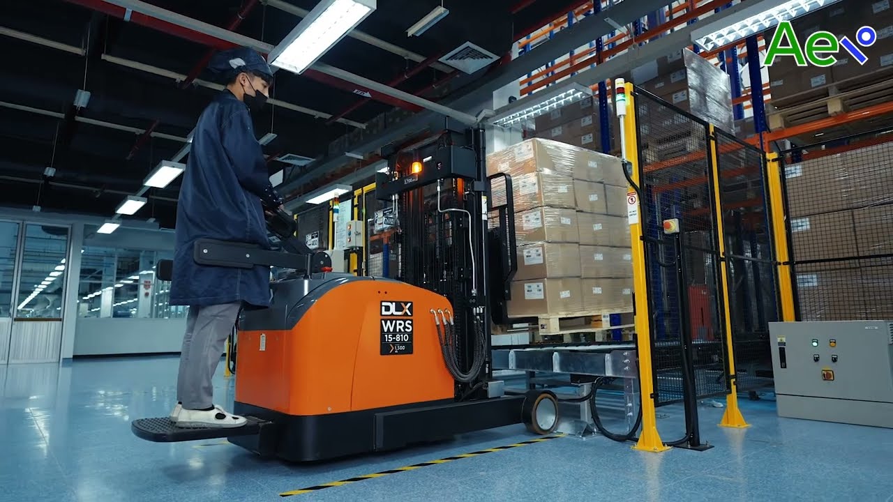 ASRS WAREHOUSE UNIT LOAD x KIMBALL ELECTRONIC THAILAND - YouTube