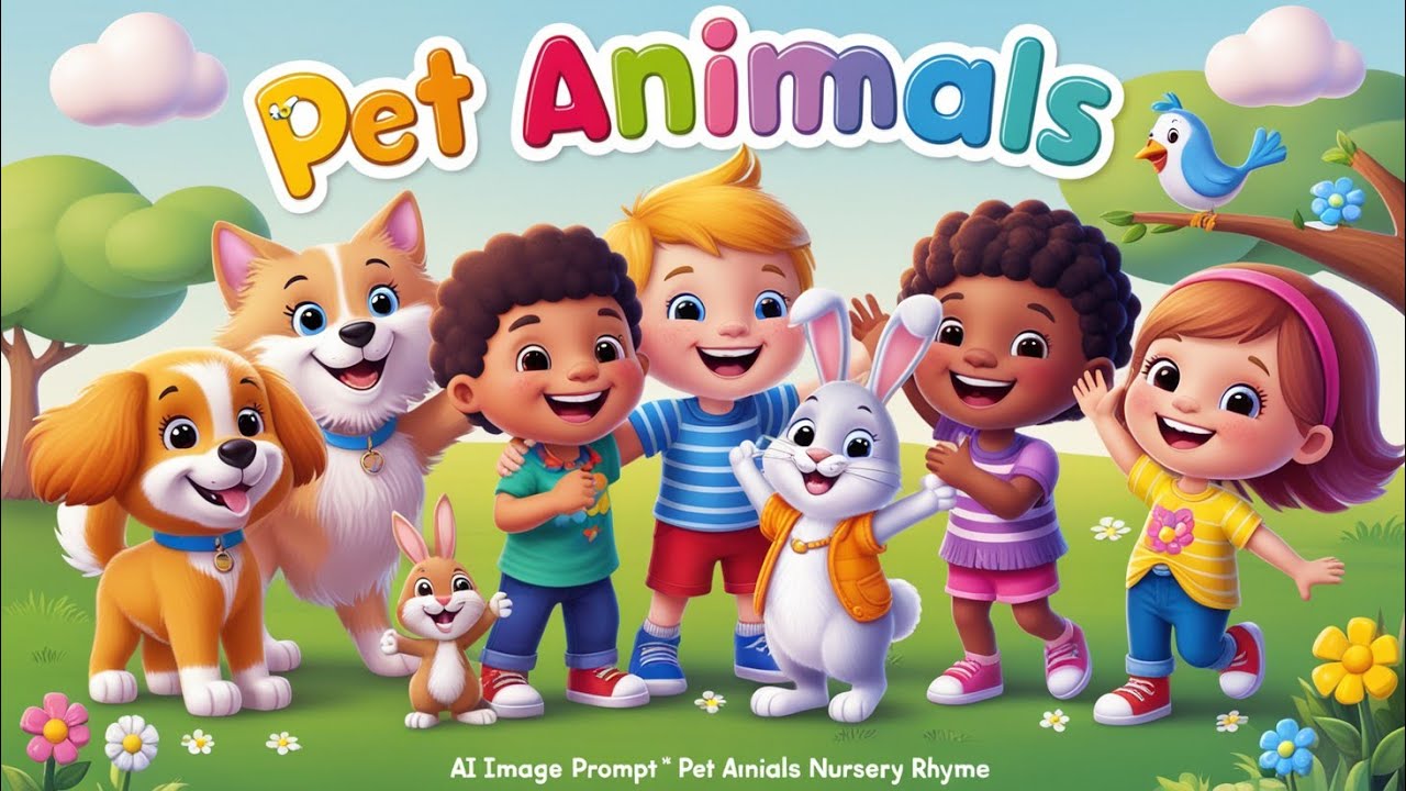"🎶 Sing Along with Adorable Pets! 🐾 Fun Nursery Rhymes for Kids | Pet ...