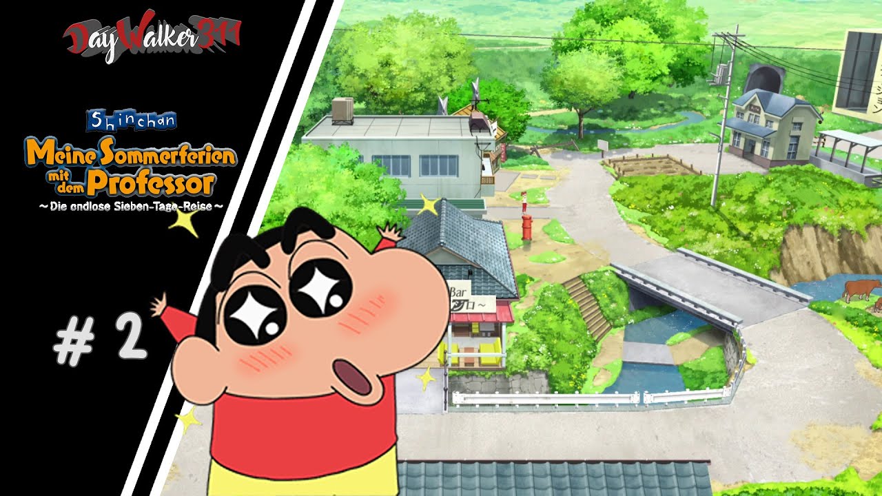 Shin chan: Meine Sommerferien mit dem Professor ★ - #2 - Dorfrundgang ...