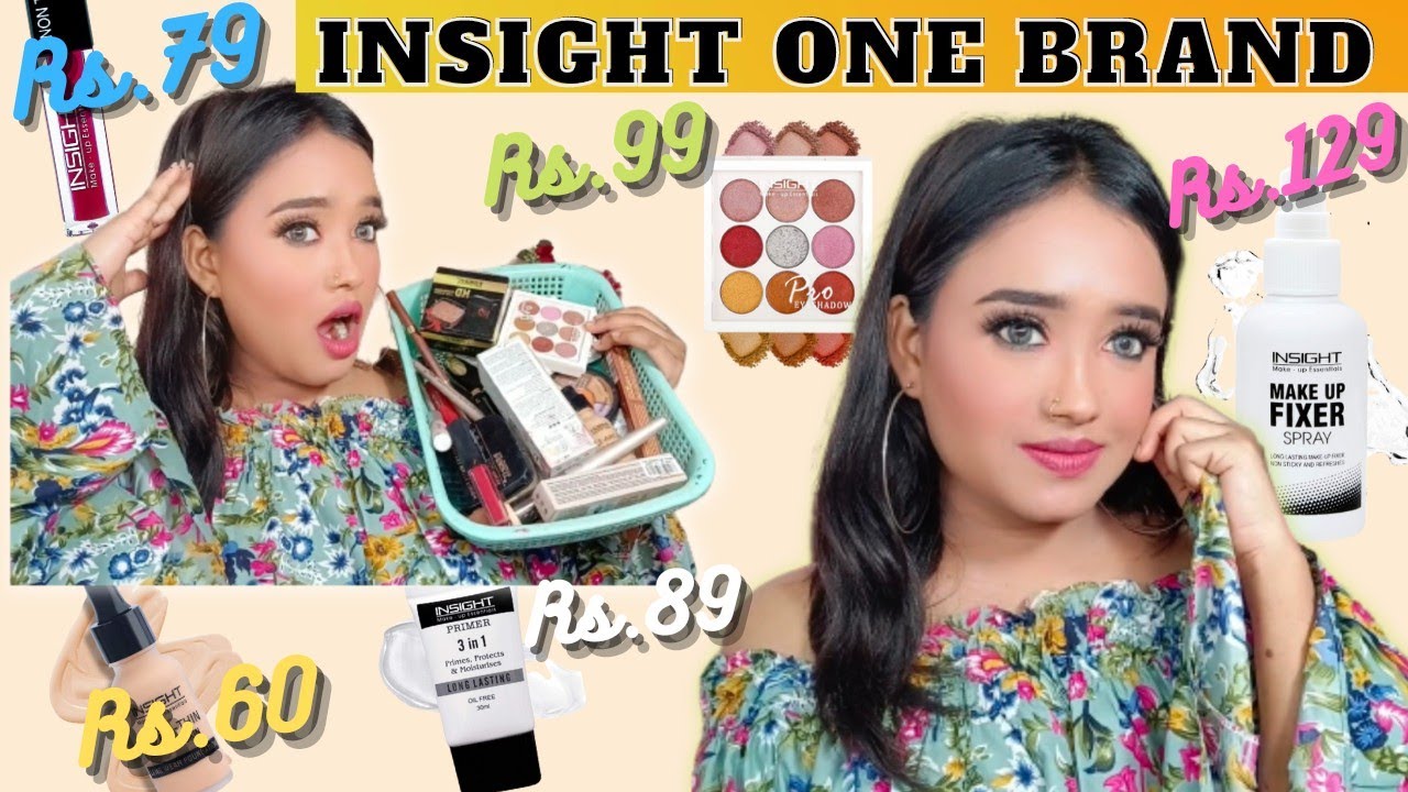 Insight One Brand Makeup || omg 😱 sbse sasta cheapest makeup ...