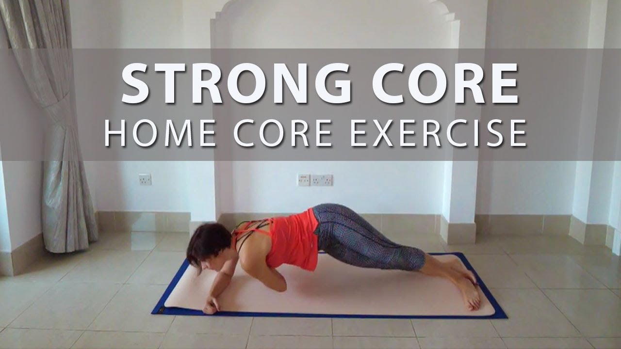 STRONG CORE | Home Core Workout - YouTube