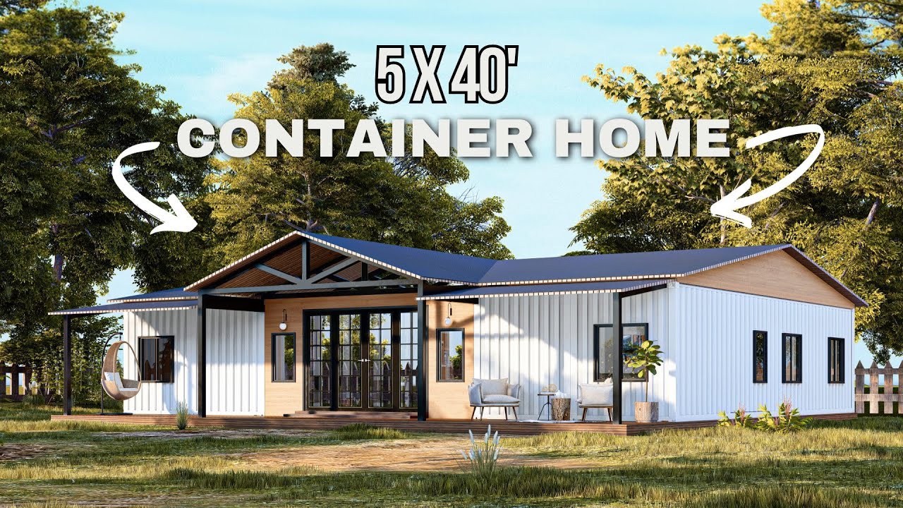 Stunning 4-Bedroom Shipping Container Home Tour | Modular Home Design ...