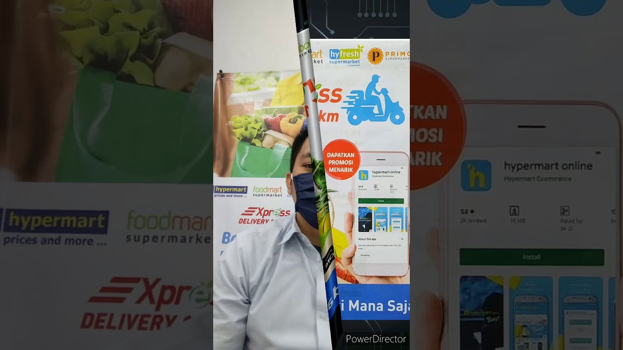 CARA MUDAH BELANJA DI HYPERMART MELALUI APK HYPERMART ONLINE - YouTube