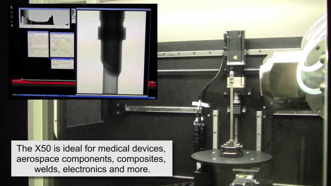 NSI X50 Digitial X ray and Computed Tomography System - YouTube