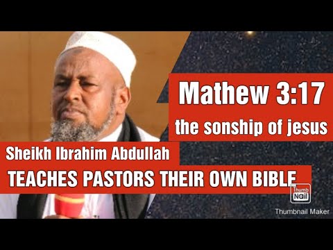 SHEIKH IBRAHIM ABDULLAH TEACHES PASTORS THEIR OWN BIBLE - YouTube