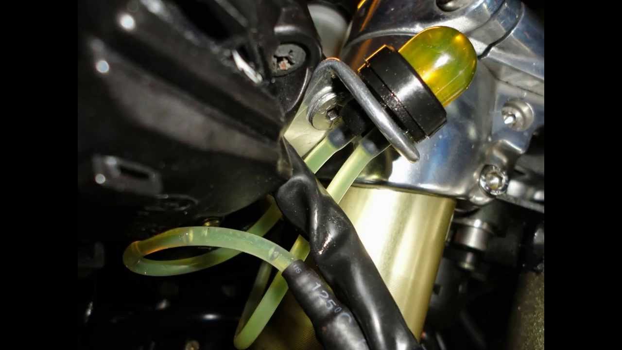 Push Button Motorcycle Chain Oiler Details - YouTube