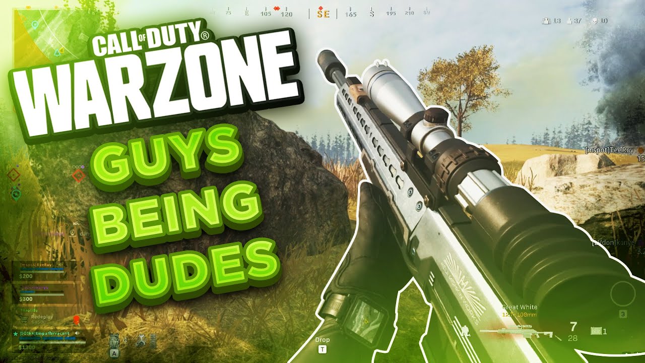 Call of Duty Warzone-JUST SOME GUYS BEING DUDES - YouTube