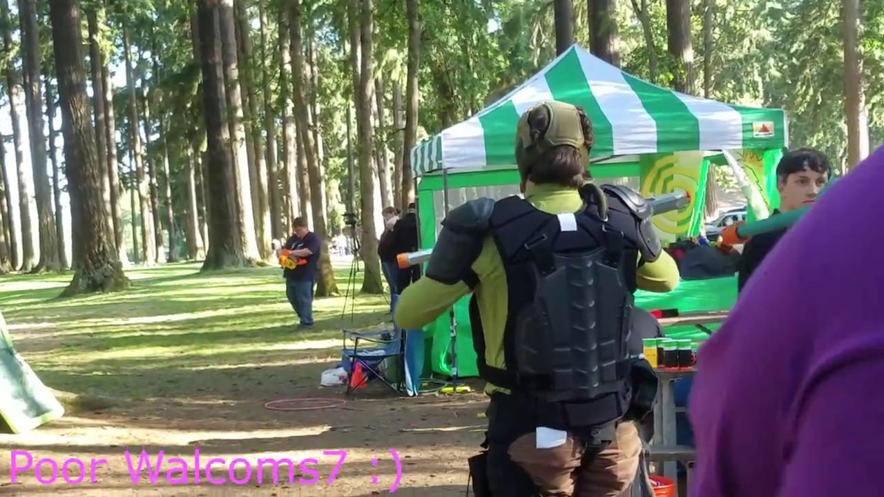 FORT BORST! THE NERF CURATOR SNIPES WALCOMS7!!! - YouTube