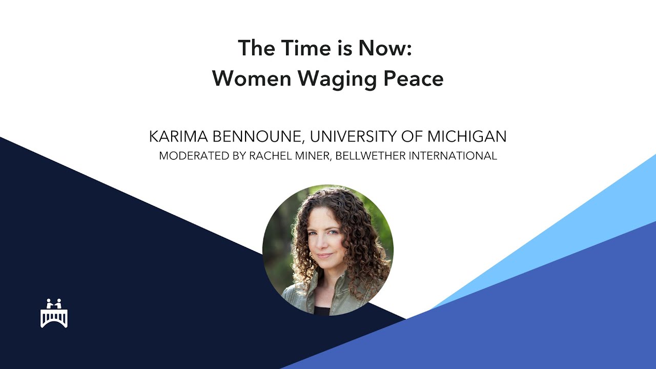 Bridging Religious Divides: The Time Is Now - Women Waging Peace - YouTube