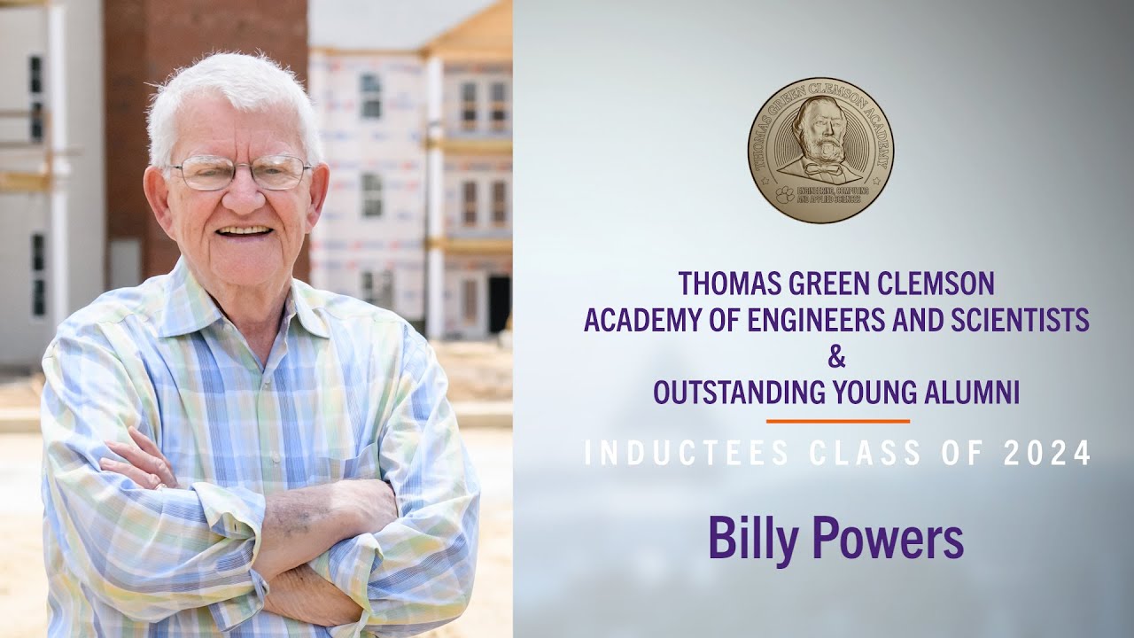 Billy Powers | Thomas Green Clemson Academy of Engineers and Scientists ...