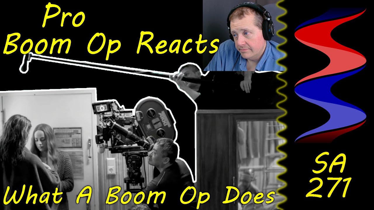 Pro Boom Op Reacts To What A Boom Operator Does - YouTube