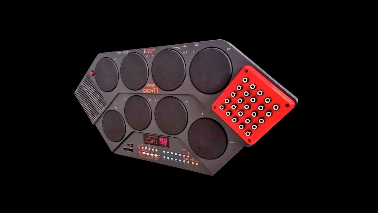 Yamaha DD-11 with Custom Patch Bay and Sound Storm Switch Mods. - YouTube