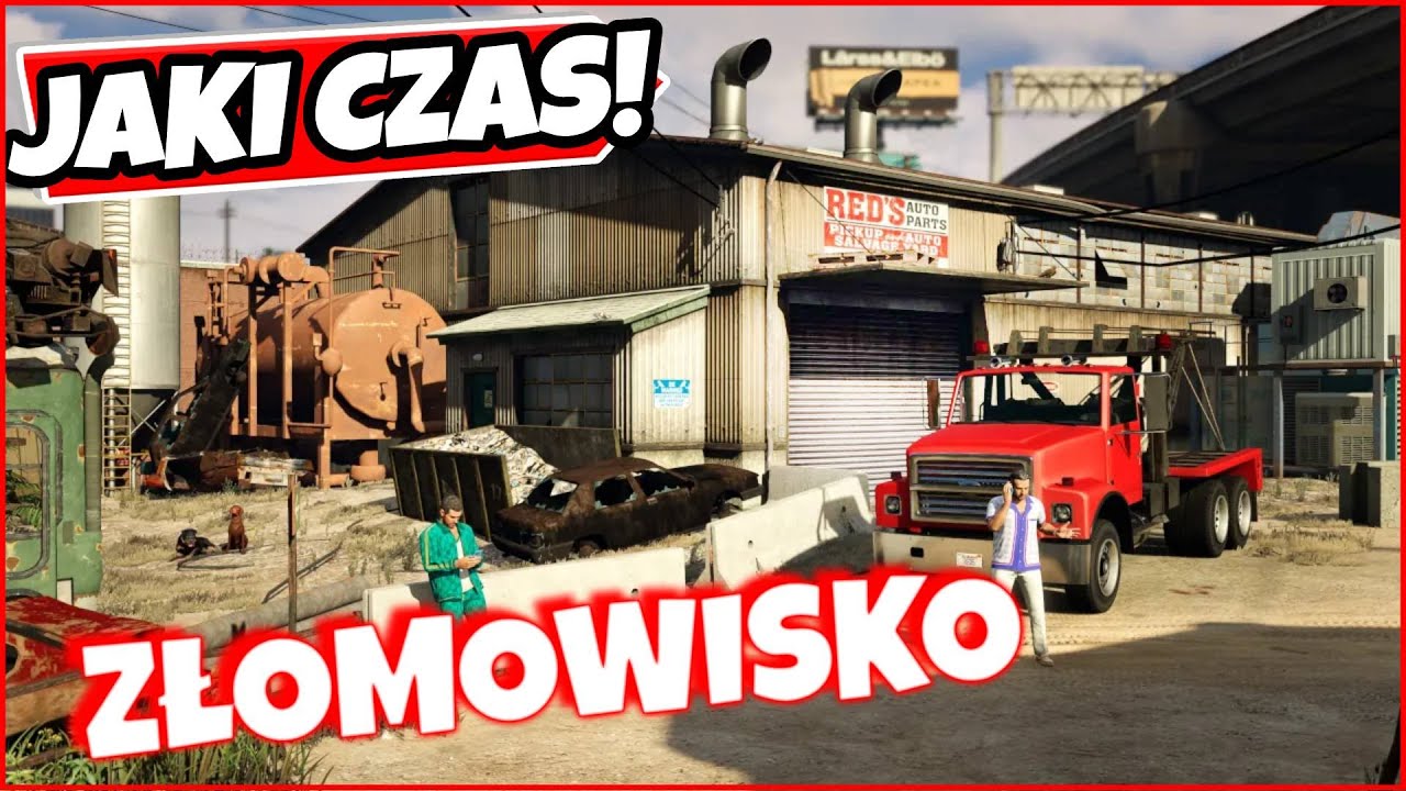 UDAŁO MI SIĘ KUPIĆ ZŁOMOWISKO W GTA V ONLINE - YouTube