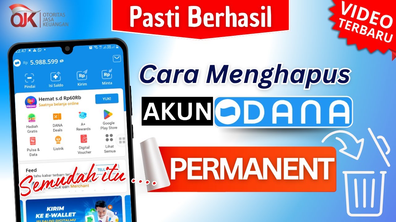 Cara Menghapus Akun Dana Permanent | Cara Menghapus Akun Dana | Cara Hapus Akun Dana Premium ...