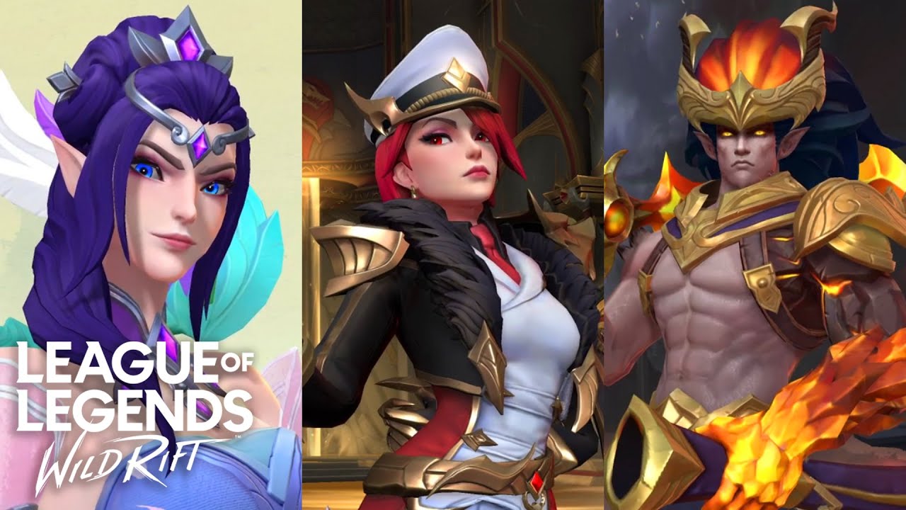 WILD RIFT 3.2 ALL UPCOMING CHAMPIONS AND SKINS! (MAY TO JULY) | League ...
