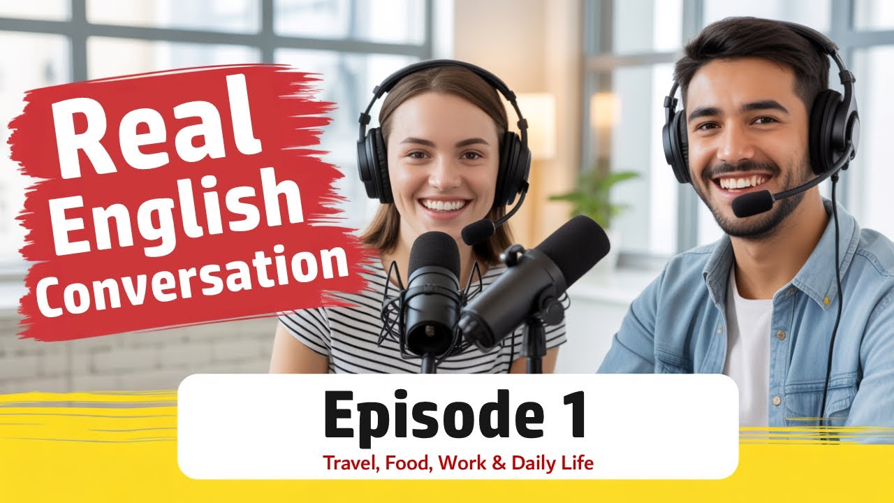 Real English Conversations: Start Speaking Confidently! | Episode 1 ...