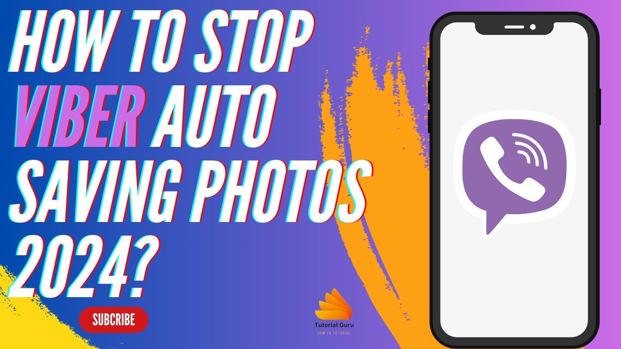How to Stop Viber Auto Saving Photos 2024? - YouTube