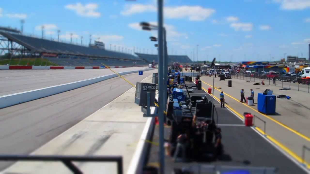 TCTL: NASCAR Pit Row Setup at Darlington - YouTube