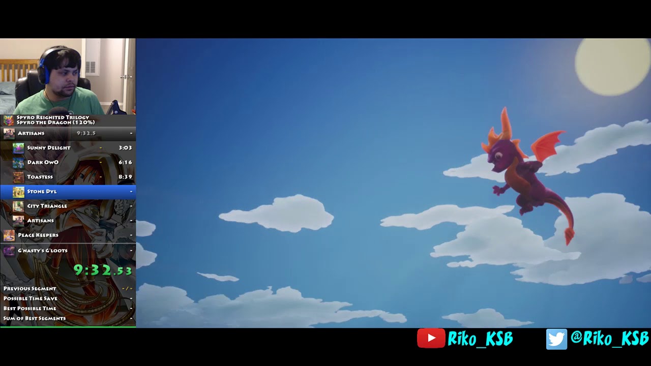 Spyro Reignited Trilogy - Spyro 1 (120%) Speedrun in 1:58:53 (in-game ...