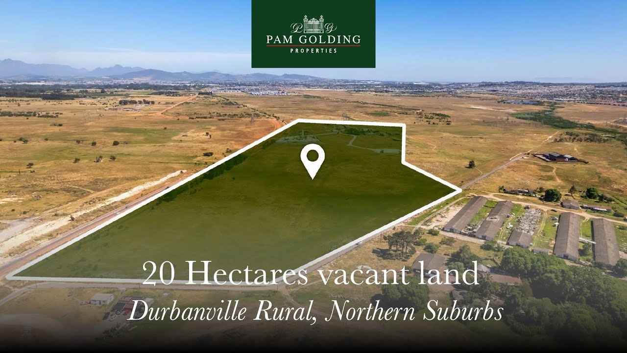 20 hectares vacant land for sale in Durbanville Rural | Pam Golding ...