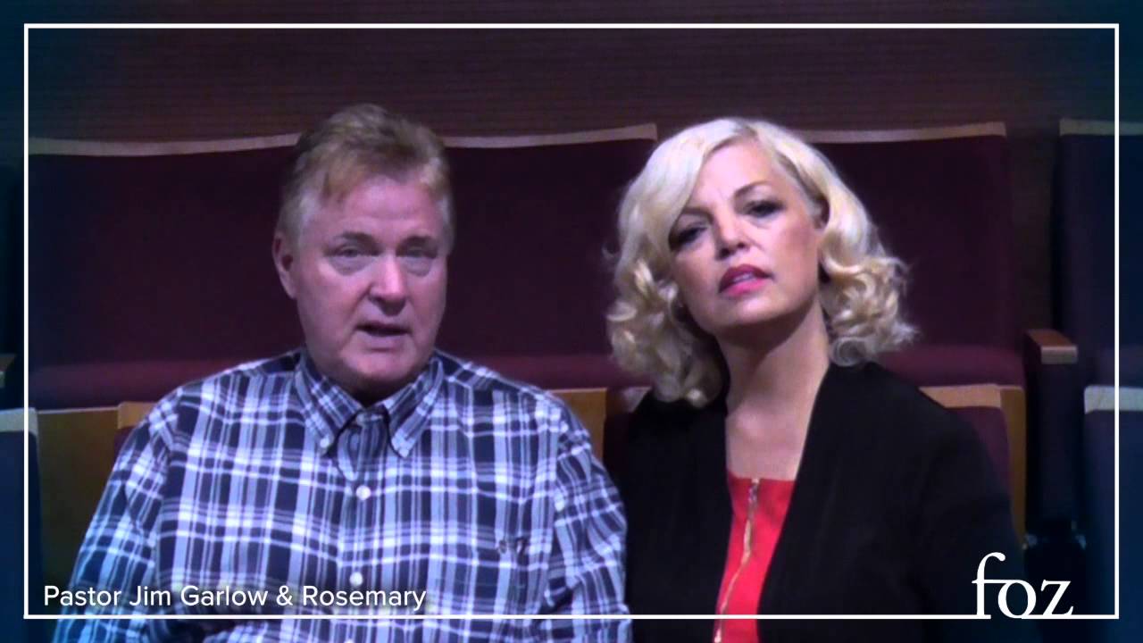 Pastor Jim Garlow and Rosemary's strong message of support for FOZ ...