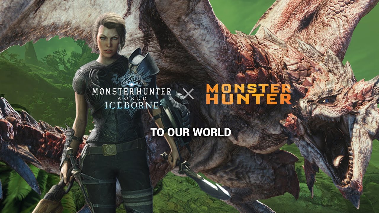 MHWI x Monster hunter movie event quest - Greater rathalos - YouTube