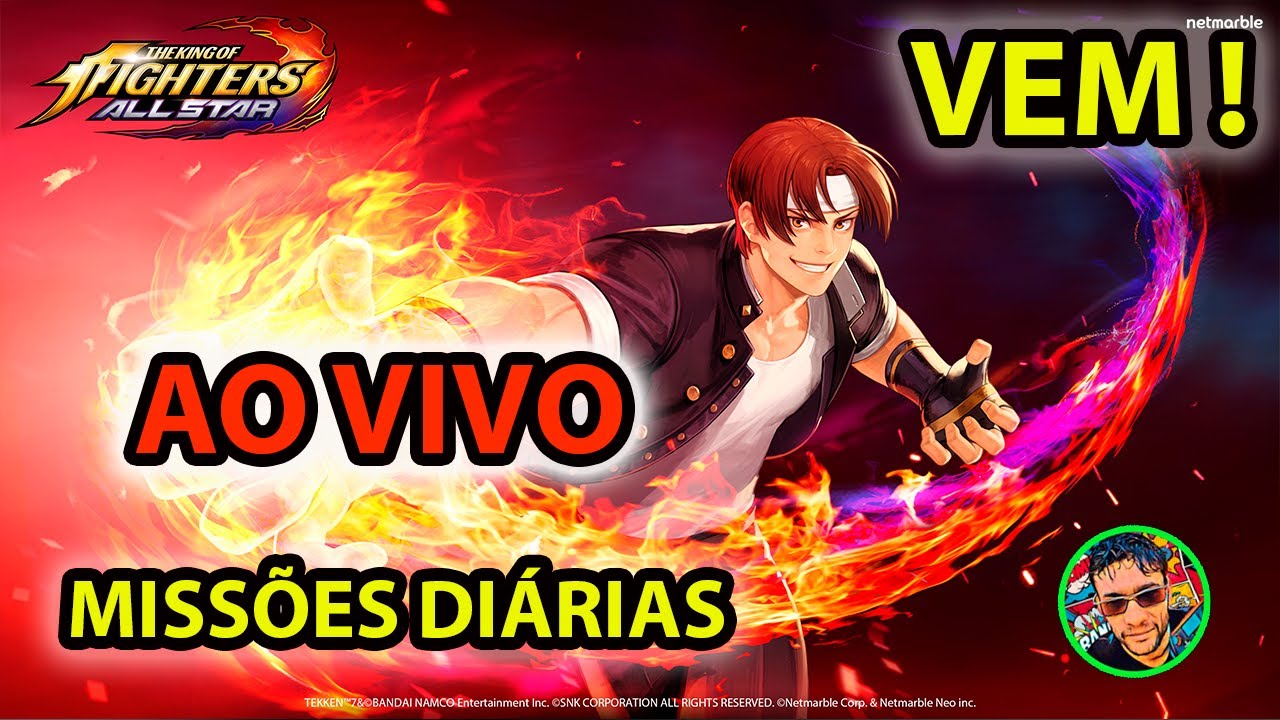 KOF ALL STARS MOBILE KOF ALLSTAR LIVE MISSÕES DIÁRIAS EX AO VIVO KOFAS ...