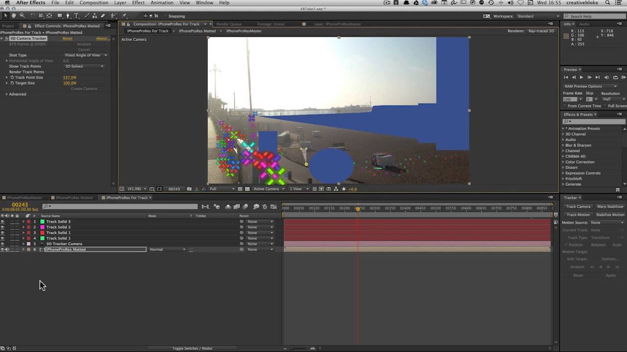 Adobe After Effects tutorial: Compositing in Cineware, Part 8 - YouTube
