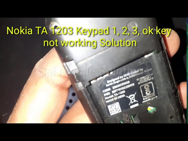 Nokia 1203 Nao Carrega