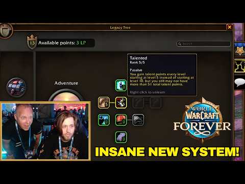 WoW Forever's NEW Legacy Talent System Is INSANE!