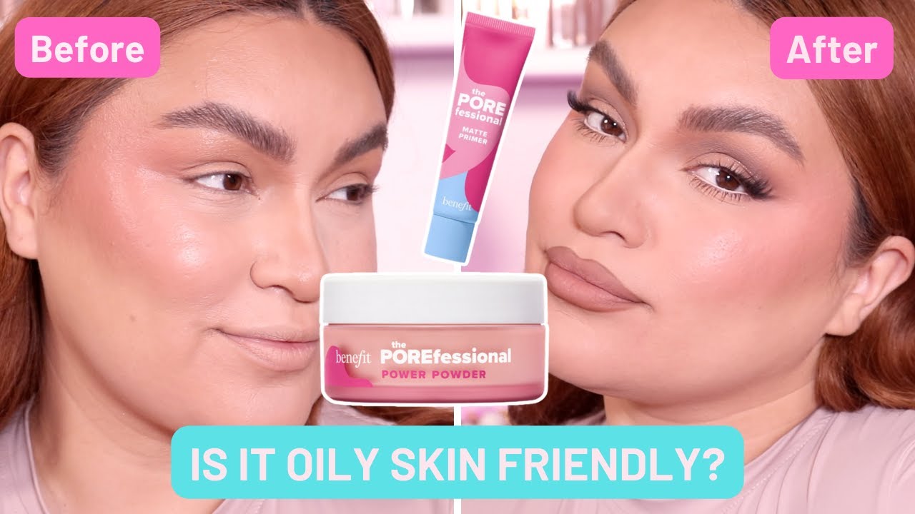NEW! BENEFIT COSMETICS THE POREFESSIONAL POWER POWDER & MATTE PRIMER ...