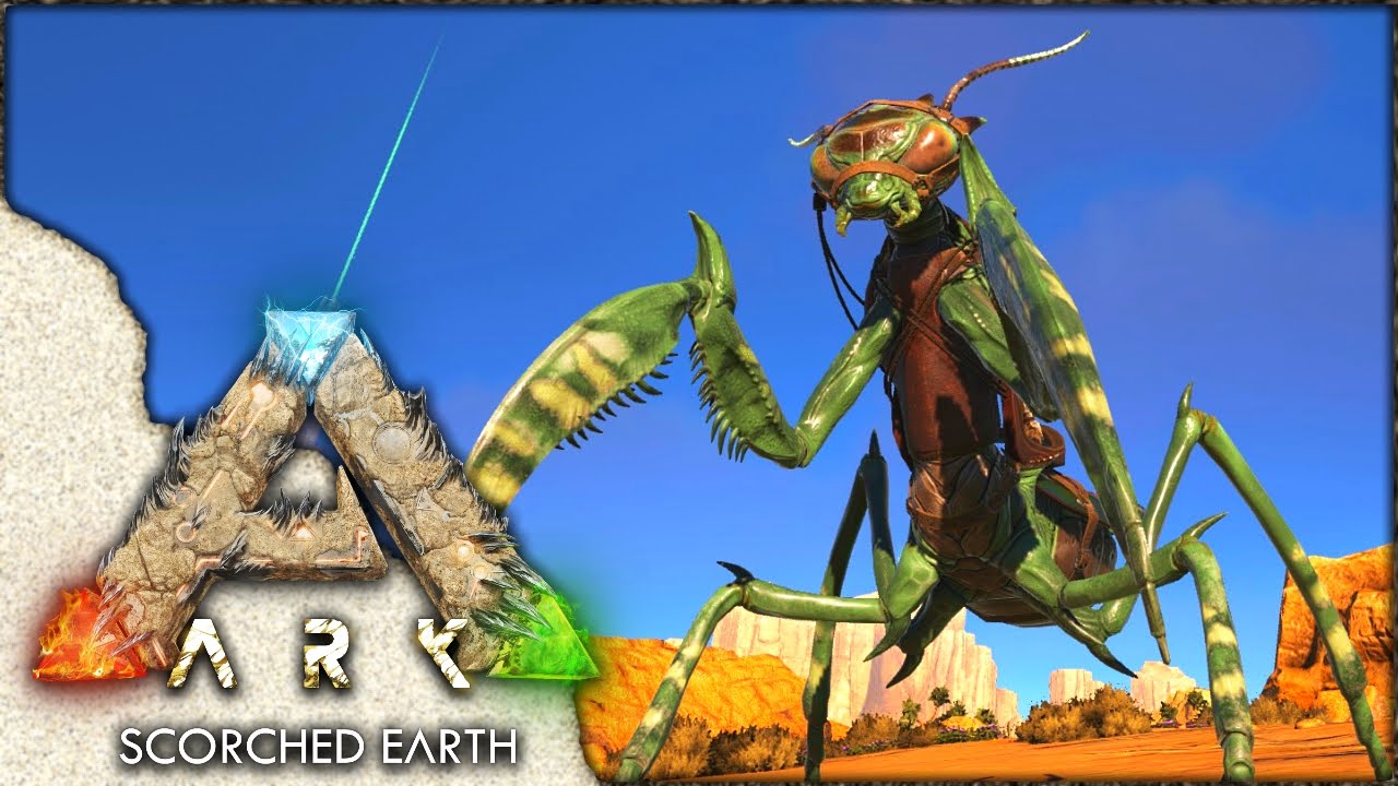 Can a mantis spawn not in scorched earth ark - foralldad