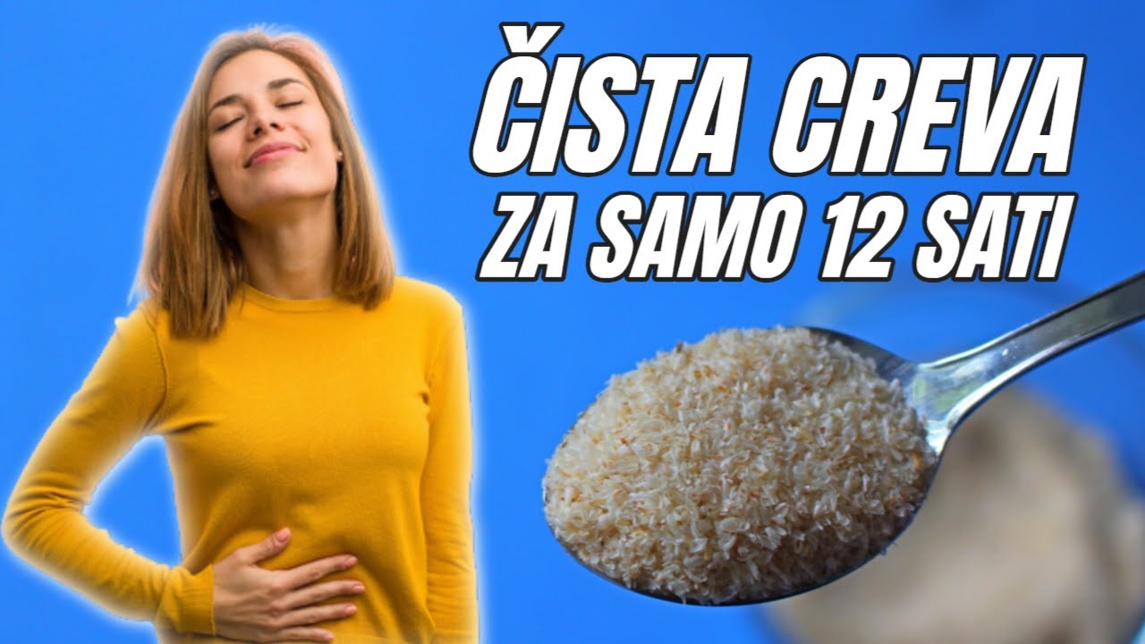 Psilijum ljuspice za zatvor, probavu, mršavljenje (RECEPTI) - YouTube